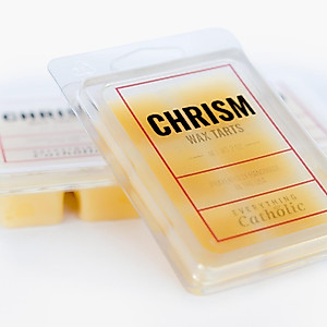 Catholic Chrism Wax Melts | Essential Oils | Pure Beeswax Wax Cubes | Hand Poured Wax Tarts | Made in the USA (Chrism)