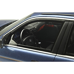 E34 Alpina B10 Touring Alpina Blue Metallic Limited Edition to 3000 Pieces Worldwide 1/18 Model Car by Otto Mobile OT944