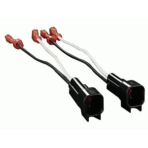 Carxtc Speaker Connection Plugs for Replacing Factory Front Door 6 x 8 Inch Speakers. Fits Ford F-250 / F-350 / F-450 / F-550 2005-2016