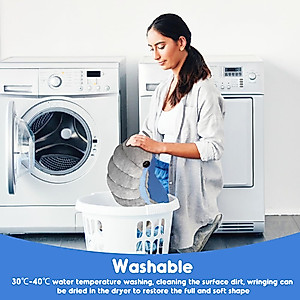 Airsnigi 2 Pieces Insect Plush Toys Pill Bug Stuffed Soft Animals Pillow Soft Deep Sea Insect Doll Pillow Kids Toys Girls Boys Gift - Grey 30cm/12inch