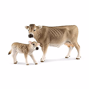 Schleich Farm World Large Toy Barn and Animals 52-piece Playset for Toddlers and Kids Ages 3-8 Multi, 19.3 Inch