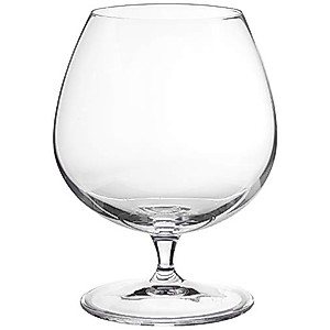 Luigi Bormioli Vinoteque 15.75 oz Cognac/Brandy Glasses, Set of 6, Clear