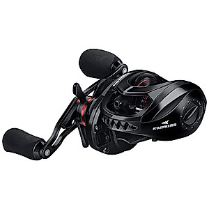 KastKing MegaJaws Baitcasting Reel,7.2:1 Gear Ratio,Right Handed Fishing Reel,New Compact Design,Blacktip