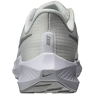 NIKE Women's Sneaker, White Metallic Silver Pure Platinum, 9.5