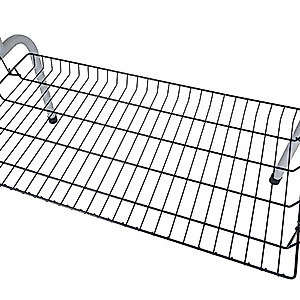 LEIBOU 45'' Professional Foldable Heavy Duty Dog Pet Grooming Table with Tool Holder H-Shape Arm & Noose & Mesh Tray, Maximum Capacity Up to 260lbs, Black