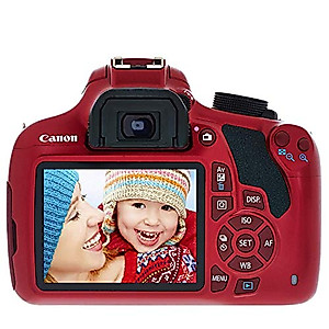Canon EOS Rebel T6 Digital SLR Camera Kit with EF-S 18-55mm f/3.5-5.6 is II Lens (Limited Edition Red)