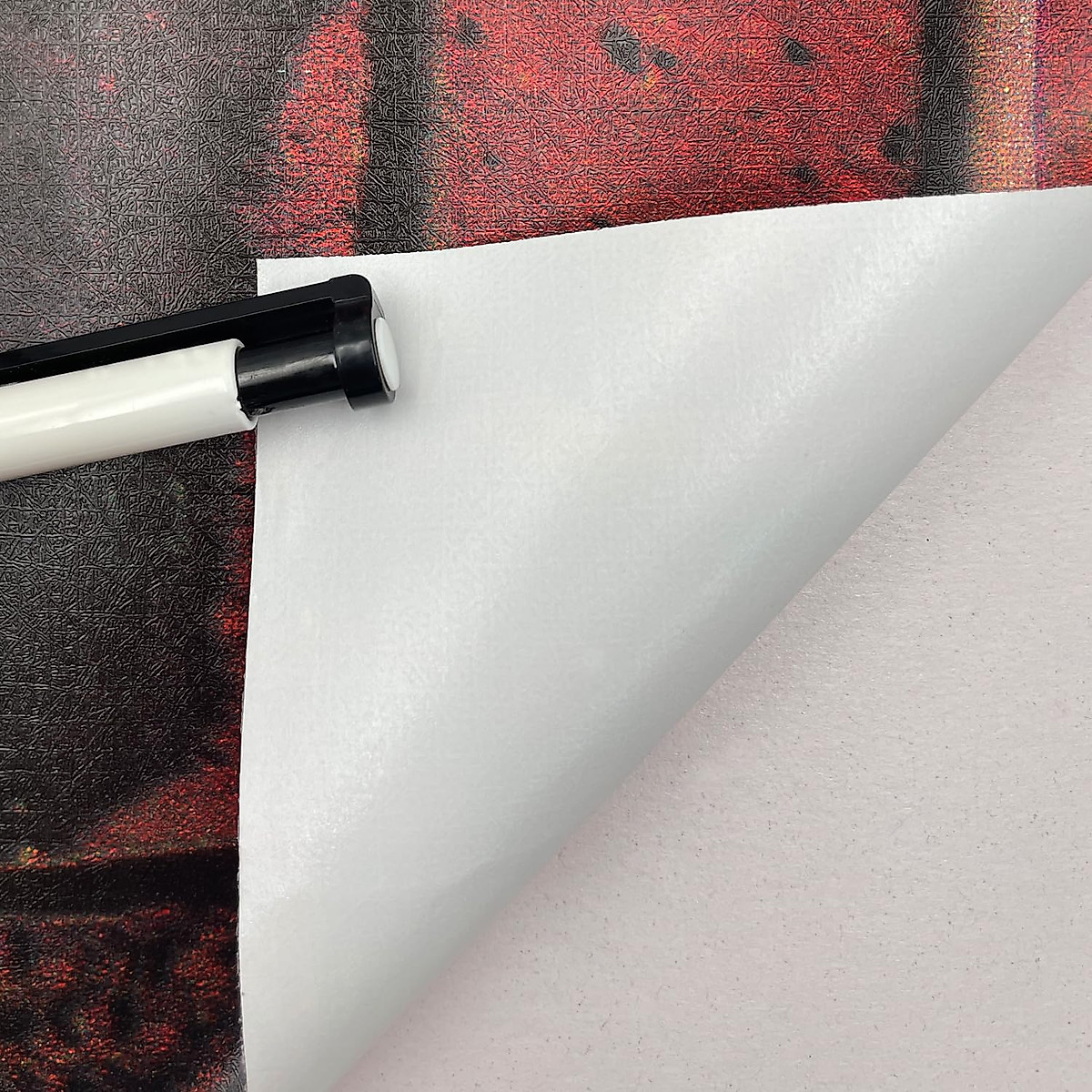 Yifely Country Rustic Brick Shelf Drawer Liner Prepasted Furniture Paper Coffee Shop Wall Sticker 17.7inch by 9.8 Feet