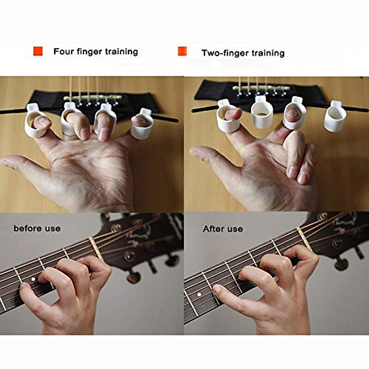 Guitar Beginner Finger Expander Adjustable Stretcher Expansion Ukulele Increase Finger Strength, Multifunctional Finger Expander Portable Span Practice