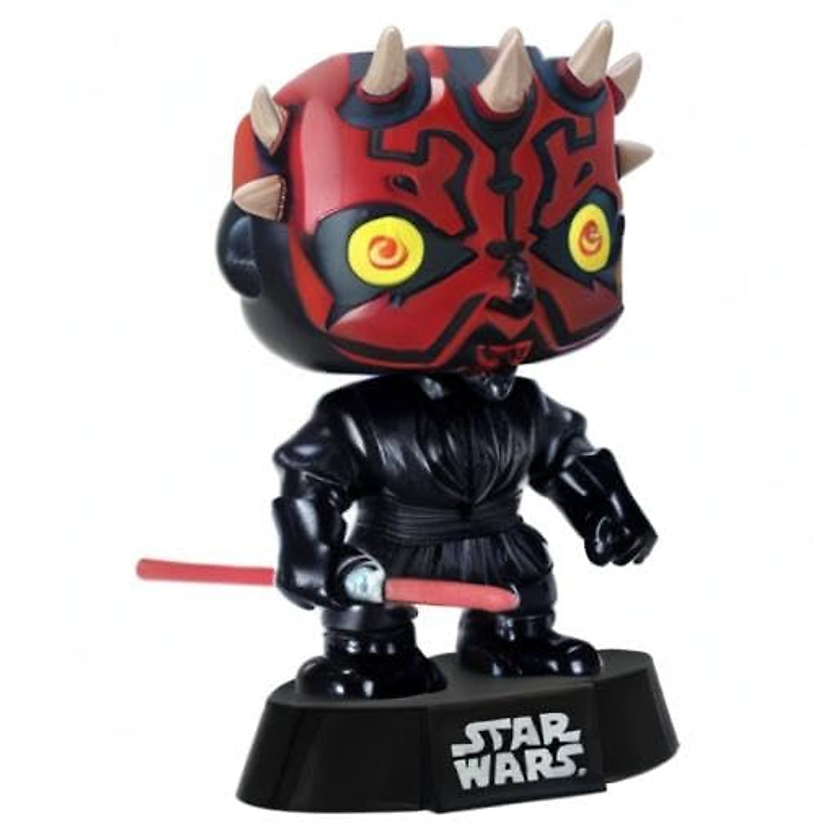 Visit the Funko Store Funko Pop Protector Bundle – 1 Star Wars Darth Maul #09 Pop Figurine 3.75 Inch with Plastic Protector Case