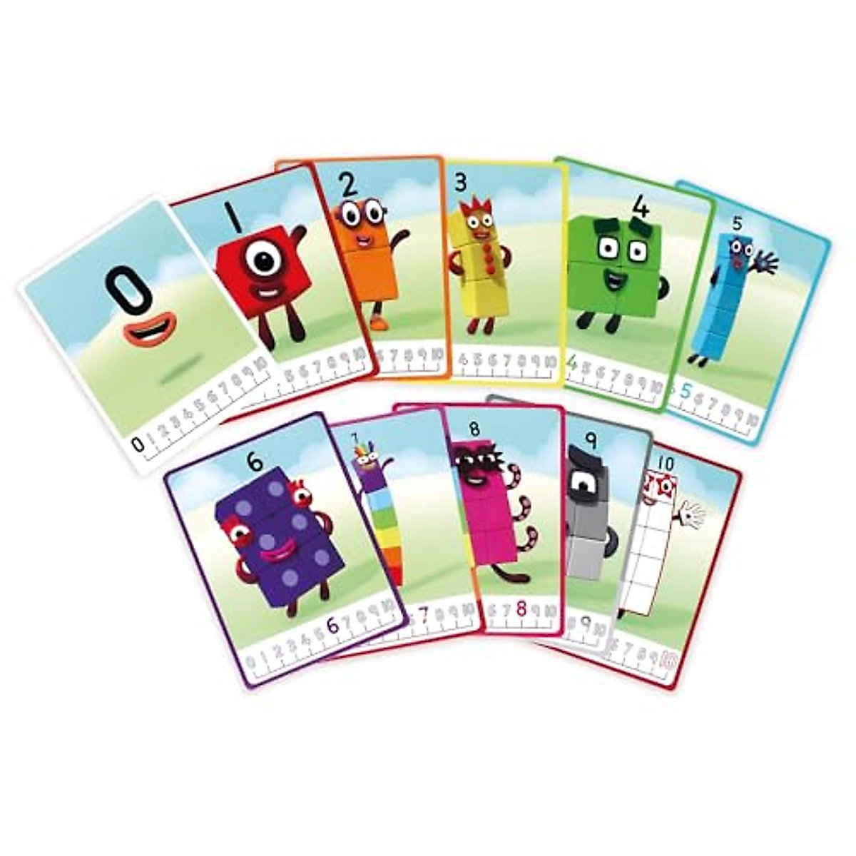 Learning Resources LSP0949-UK MathLink Cubes Numberblocks 1-10 Activity Set, Early Years Maths Learning, Build, Learn & Play in The Classroom & at Home.,27.5 x 21.3 x 3.2 cm, Multicolour