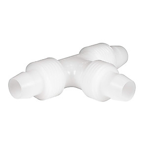 RecPro RV Plumbing Hardware | 06820 | 3-Way Compression Tee Fitting | Pex Pipe/Tubing Fittings (5 Fittings)