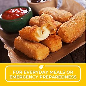 Nutristore Freeze-Dried Cheese Sample Variety 3-Pack | Cheddar, Mozzarella, & Pepper Jack | Perfect for Snacking, Backpacking, & Home Meals | Bulk Emergency Survival Food Storage | 25 Year Shelf-Life