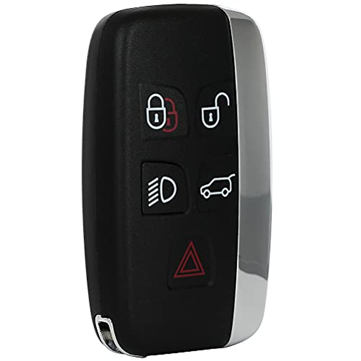 SCITOO Key Fob Shells Case * 1 PCS Replacement for Land Rover for LR2 for LR4 or Range Rover for Range Rover Evoque for Range Rover Sport 2012-2017 KOBJTF10A LR078921 LR050787