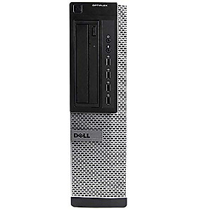 Dell Desktop Computer, Quad Core i5 3.1GHz, 8GB Ram, 500GB, Dual 22inch LCD, DVD, Wi-Fi, Keyboard, Mouse, Bluetooth, Windows 10 Pro Compatible with Dell OptiPlex 790 (Renewed)