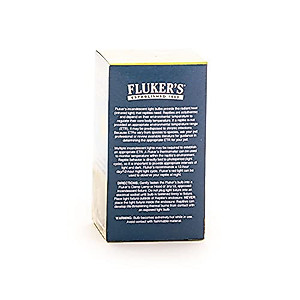 Fluker's Reptile Incandescent Blue Daylight Bulb for Reptiles and Amphibians, 60 Watt