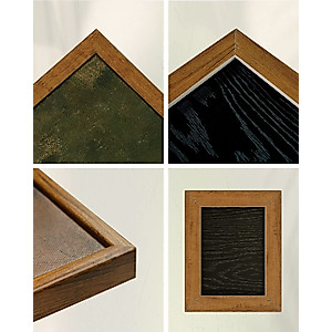 InSimSea Framed Canvas Wall Art Decor, Rustic Landscape Oil Painting Canvas Prints, Impressionism Artworks Room Decor, Farmhouse Kitchen Office Bathroom Art Wall Decor 8x10 Inch