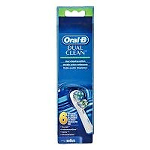 Oral-B Dual Clean Brush Heads - 6 CT