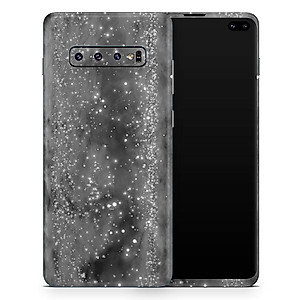 DesignSkinz Glowing Grayscale Orbs of Light Protective Vinyl Decal Wrap Skin Cover Compatible with The Samsung Galaxy S20 (Screen Trim & Back Glass Skin)
