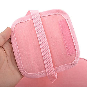 MKPCW Reusable Lunch Bag Insulated cooler Lunch Box Internal leak proof with Adjustable Shoulder Strap for Men Women (Pink)
