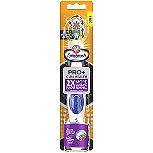 Spinbrush PRO+ Gum Health Powered Toothbrush, 1 count