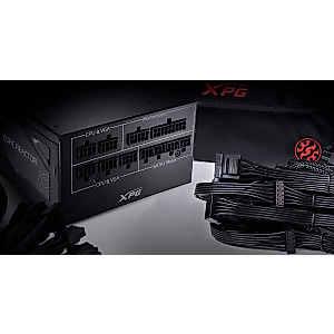 XPG Core Reactor Modular PSU: 80 Plus Gold - ATX - Fully Modular Power Supply - 10 Year Warranty - 850 Watt