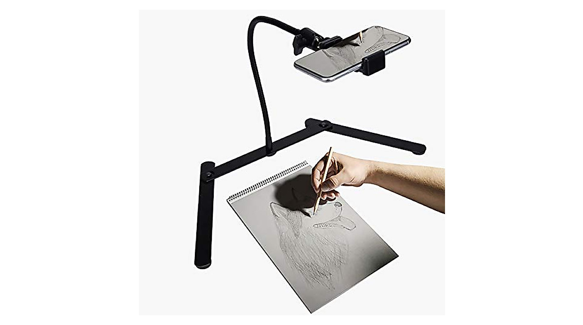 Adjustable Pico Projector Stand for Live Streaming & Demos