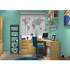 6-Wire Shelving Metal Storage Rack Shelves, Standing Storage Shelf Units for Laundry Bathroom Kitchen Pantry Closet(Black)