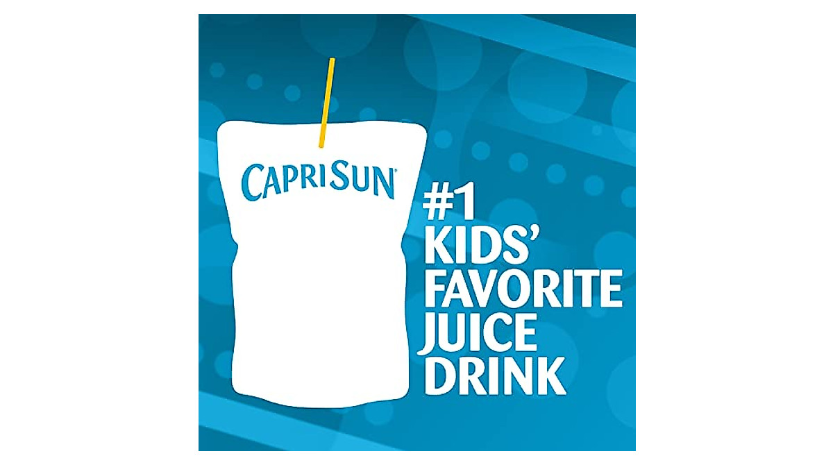 Capri Sun 100% Juice Fruit Punch - All-Natural Kids’ Beverage