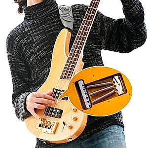 6 Pieces Electric Guitar Tremolo Bridge Spring Bridge, lyfLux Single Shake Vibrato Bridge Guitar Parts