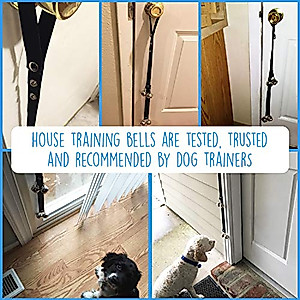 IMPRESA Dog Bells for Door Potty Training - Doggie Doorbell for Housetraining Your Doggy or Housebreaking Your Puppy (Dog Training Bells/Potty Training Dog Bell)