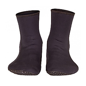 STORMR Neoprene Mens’ and Women's Neoprene Sock Available in 1.5mm or 3mm – Warm, Ideal for Surf Fishing, Water Sports and Hunting, Wear Alone or With Shoes and Boots, Large, (RS30N-L)