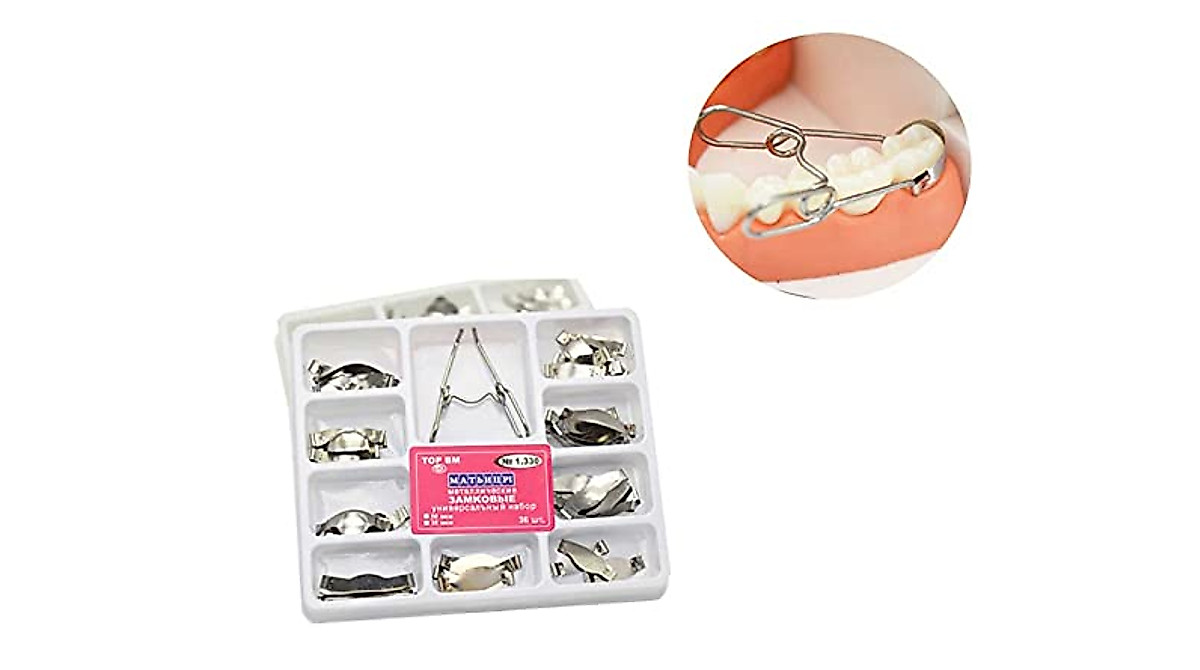 Dental Matrix with Springclip No.1.330 – 36-Piece Restorative Kit