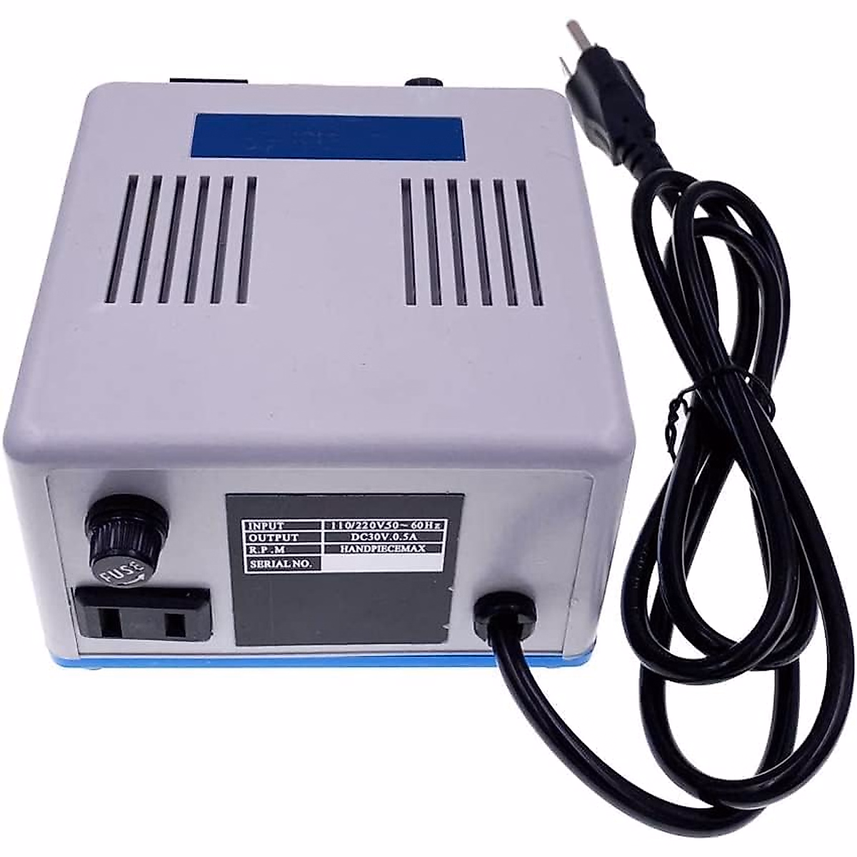 Finlon 35K RPM Micromotor Polisher Micro Motor Handpiece Polishing Handpiece Electric Micromotor Polishing Machine (A-90) For Lab,Jewelry,Ceramics,Silicone,Glasswork,Woodcarving, Artware