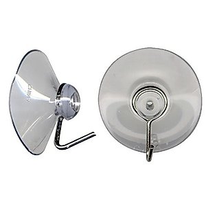 National Artcraft® 1-3/4" Suction Cup Hangers with Metal Hook (Pkg/10)