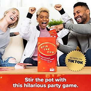 WHAT DO YOU MEME? Stir The Pot - The Party Game That Roasts Your Friends - Adult Card Games for Game Night