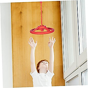 Ninja Wheel Outdoor Swings Indoor Swing Indoor Toddler Swing Outdoor Playset Jungle Gym Accessories Hanging Obstacle Course Heavy Duty Kids Swing Indoor Hanging Ring Swing Gym Ring