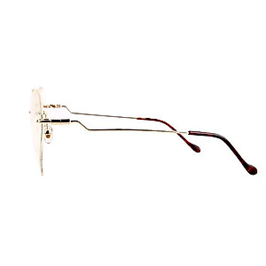 Dollger Clear Heart Sunglasses for women Rimless Heart Shaped Glasses Clear Love Frame Fun for Taylor Valentines Bachelorette Party