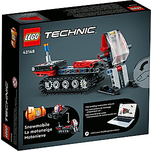 LEGO Technic Snow Groomer to Snowmobile 42148, 2in1 Vehicle Model Set, Engineering Toys, Winter Construction Toy for Kids, Boys, Girls 7+ Years Old, Birthday Gift Idea