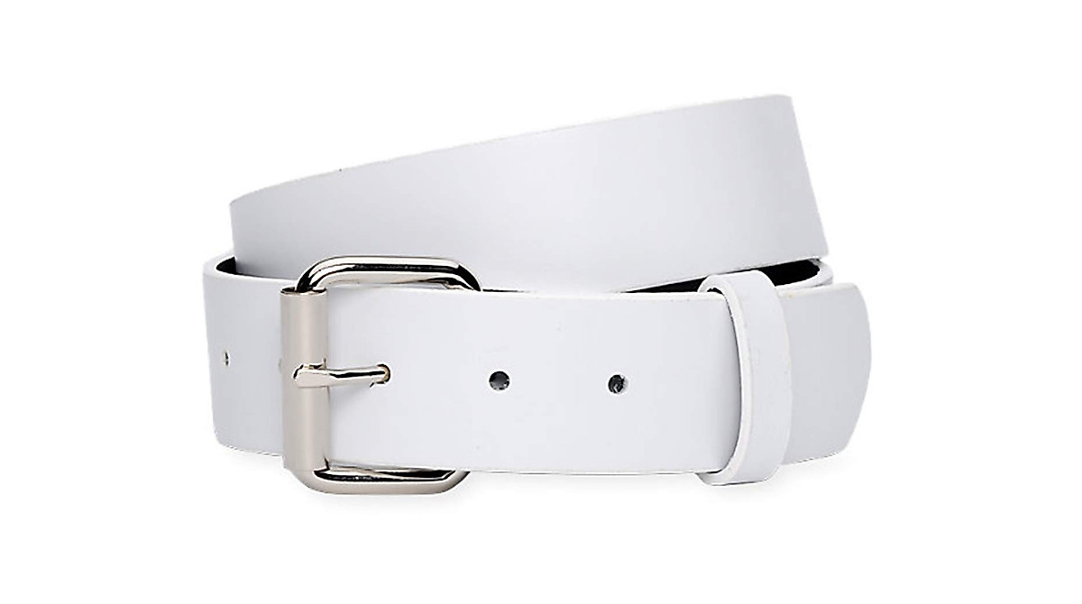 SpazeUp Mercury Concert Belt - White Cotton Costume for Events