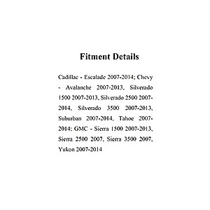 Fit System 80900 Chevrolet/GMC/Cadillac Towing Mirror - Pair