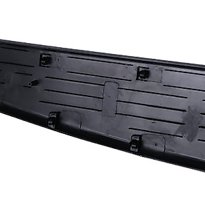 KARPAL Tailgate Spoiler Top Protector Cover Molding Cap Compatible with 2009-2018 Dodge Ram 1500 2010-2018 2500 3500 TO1904100 ABS Black