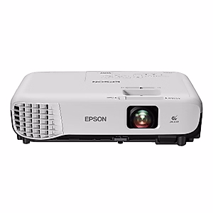 Epson VS355 WXGA 3,300 lumens color brightness (color light output) 3,300 lumens white brightness (white light output) HDMI 3LCD projector
