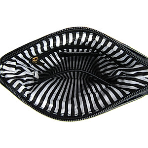 Solene Women's Faux Leather Organizer Multi Zipper Pockets Handbag With Detachable Wristlet Crossbody Bag-WU002(Mustard)