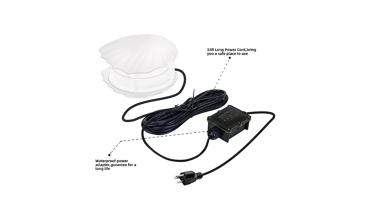 SEURON Magnetic Pool Light - 1400 Lumens Color Change