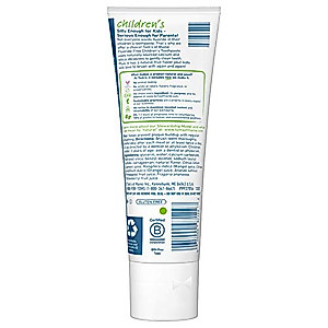 Tom's of Maine Natural Kid's Fluoride Free Toothpaste, Silly Strawberry, 5.1 oz. (back in original formula)