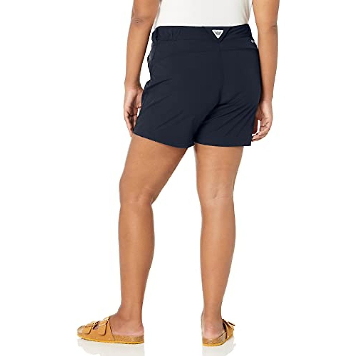 Columbia Women's Coral Point III Shorts, Collegiate Navy, 4 Short