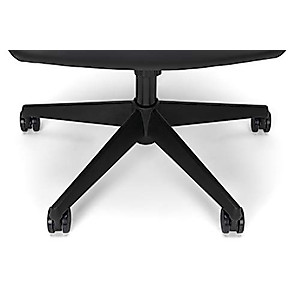 HON Basyx Bolster Commercial-Grade Executive Chair, Office, Black Bonded Leather