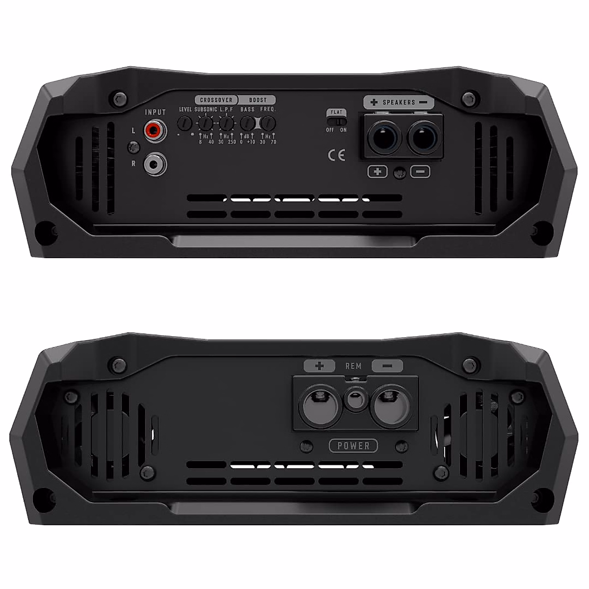 Stetsom Bravo BASS 3000 1 Ohm Mono Subwoofer Car Audio Amplifier, 3000.1 3K Watts RMS, 1Ω Stable, 3000x1, Monoblock, Sound Quality, Crossover & Bass Boost 3000W Sub Amp, Smart Coolers