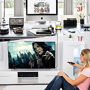 4K HDMI Cable 40ft, HDMI Cord (40 feet HDMI to HDMI, Top Series) Supports (4K@60HZ, 1080p FullHD, UHD, Ultra HD, 3D, High Speed with Ethernet, ARC, PS4, Xbox, HDTV) by XXONE