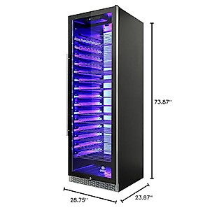 Vinotemp Wine Cooler, Black